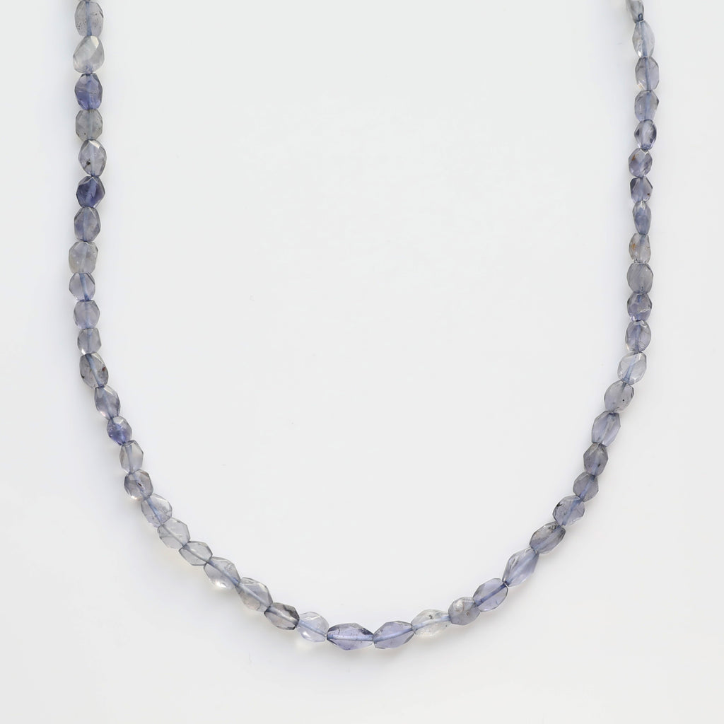 Iolite Beaded Necklace – Carrie Elizabeth