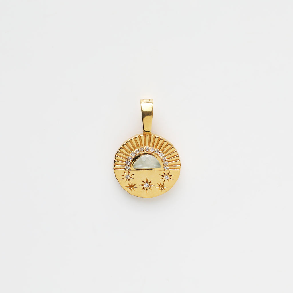 Louise Thompson Chapters I Rise Coin Pendant | Gold Coin Pendants ...